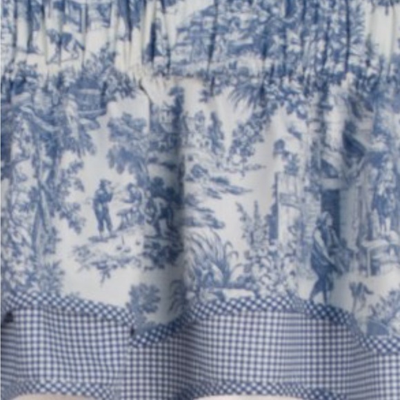 Accents | Victoria Toile Bradford Valance Blue 2 | Poshmark